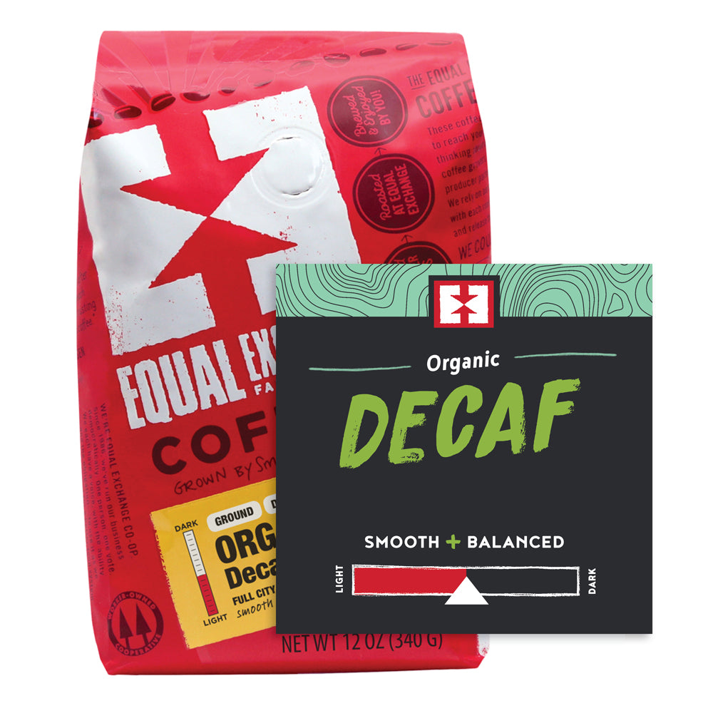 Equal Exchange Fairly Traded Organic Decaf Coffee